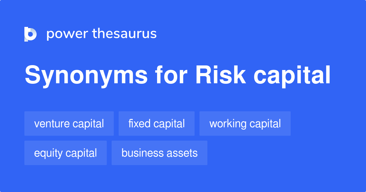 Risk Capital synonyms - 53 Words and Phrases for Risk Capital