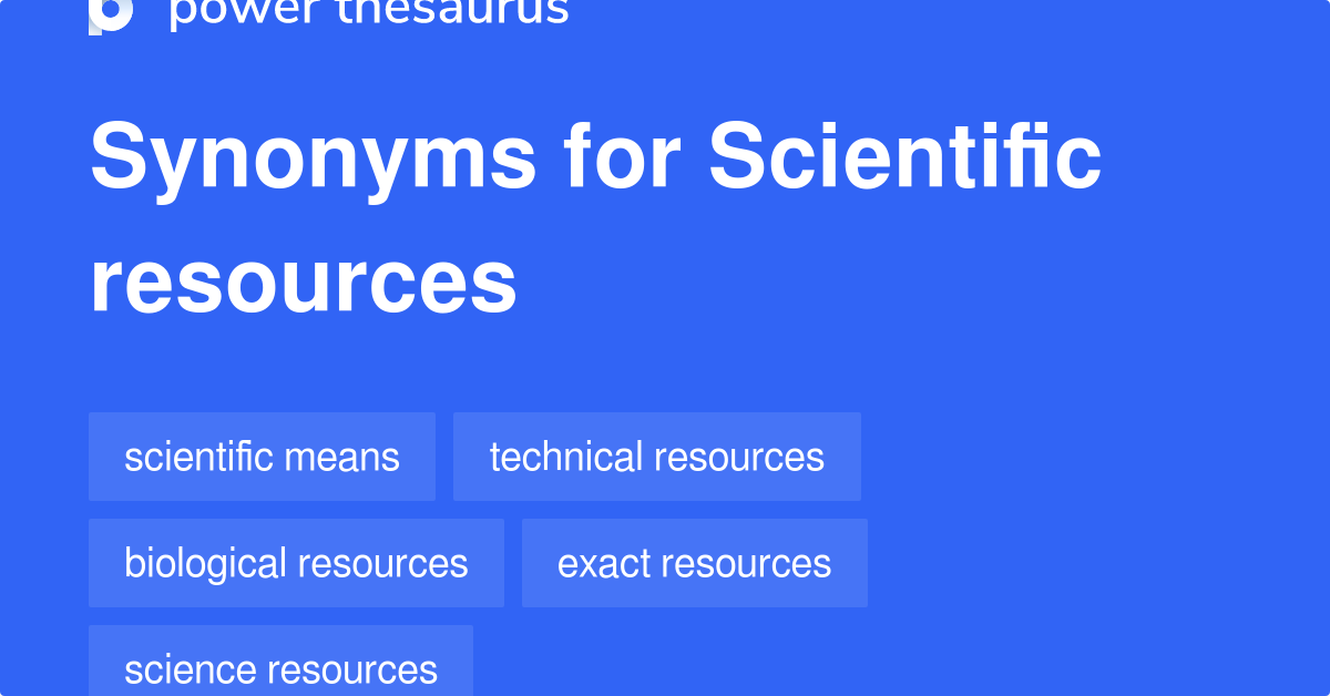 47 SCIENTIFIC RESOURCES Synonyms