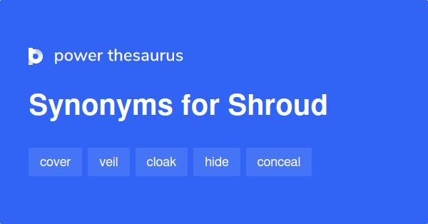 SHROUD Synonyms: 1 346 Similar Words & Phrases