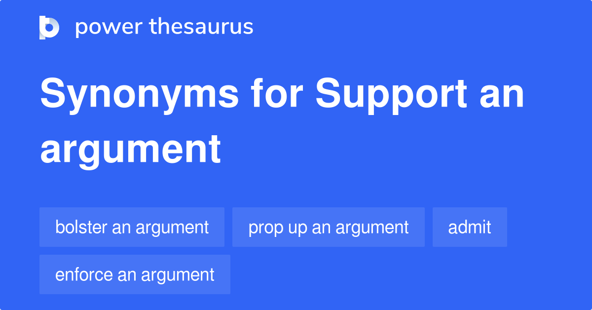 Supporting Argument