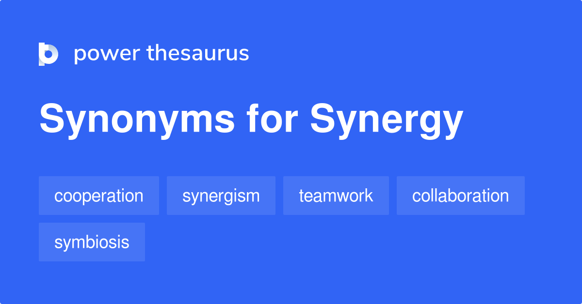 203 Noun Synonyms for Synergy