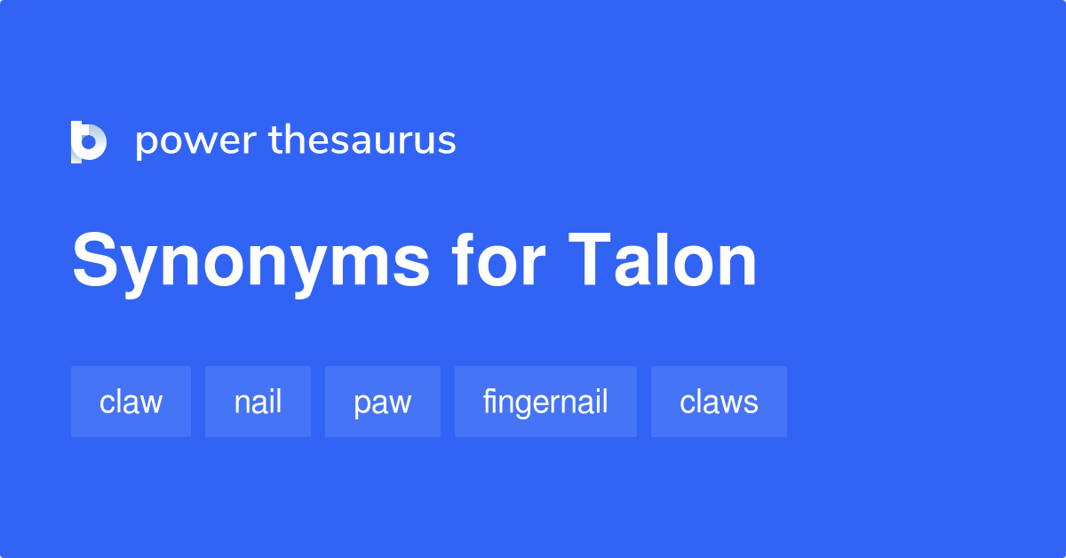 TALON Synonyms: 173 Similar Words & Phrases