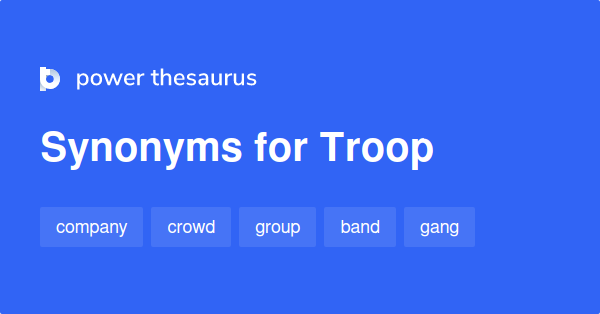 TROOP Synonyms: 1 480 Similar Words & Phrases