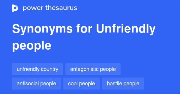 Unfriendly People