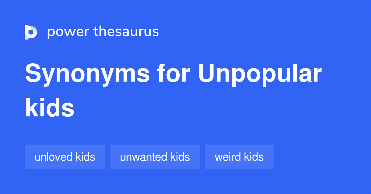 Popular Kids Vs Unpopular Kids