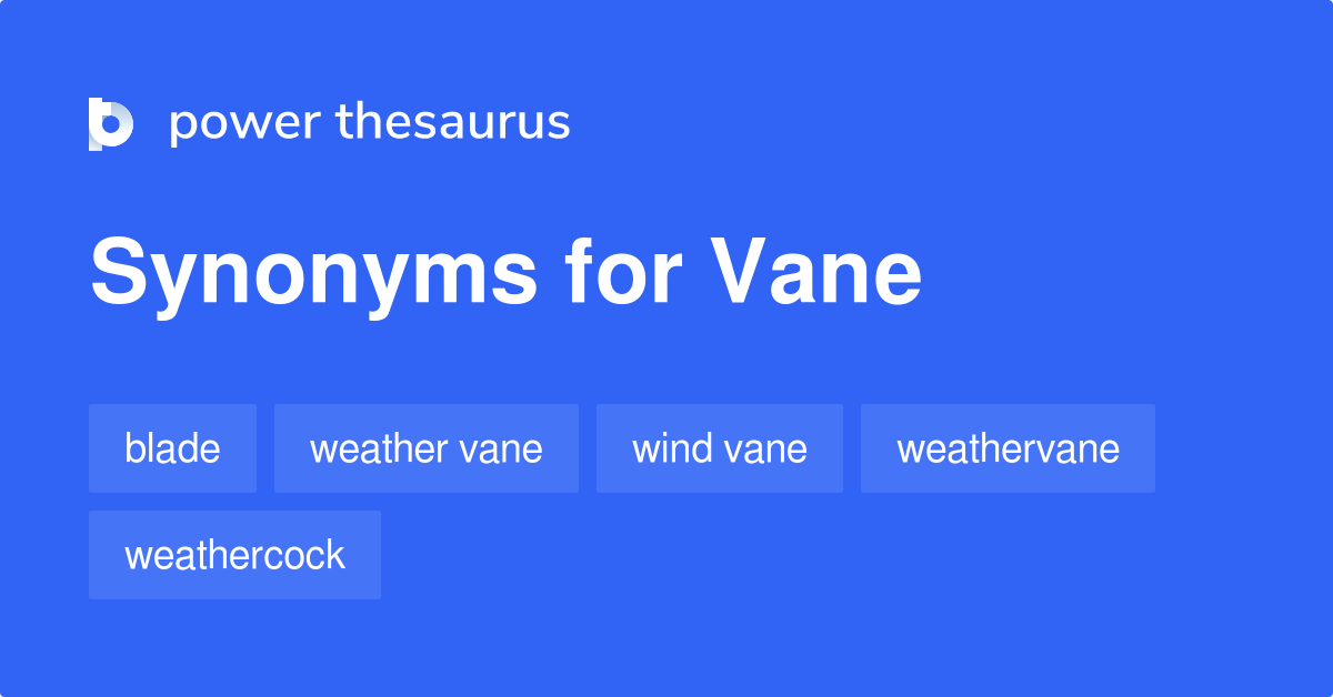 VANE Synonyms: 334 Similar Words & Phrases