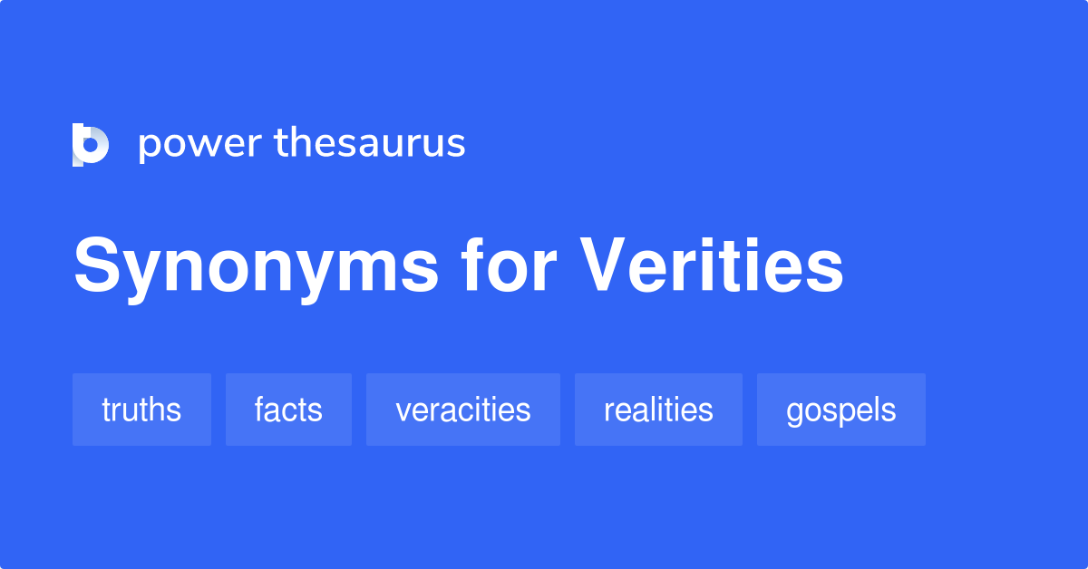 Verities synonyms - 40 Words and Phrases for Verities