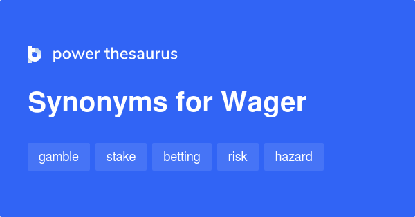 WAGER Synonyms: 681 Similar Words & Phrases