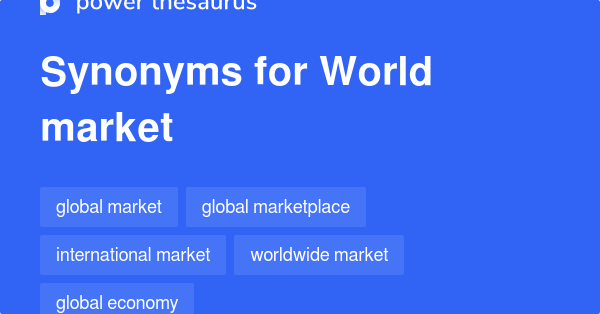 113 WORLD MARKET Synonyms
